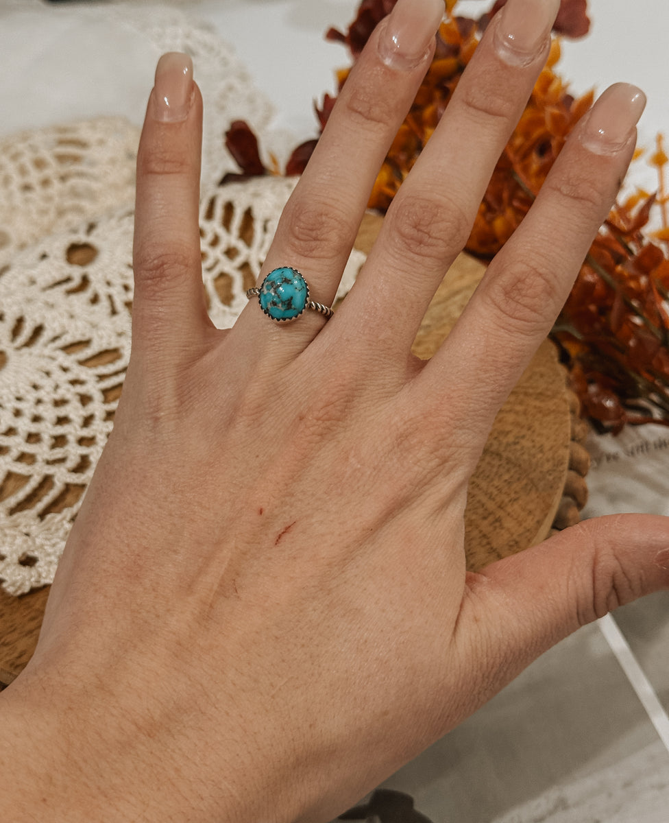 Ella Cowboy Ring – Just Peachy Double Wide Designs