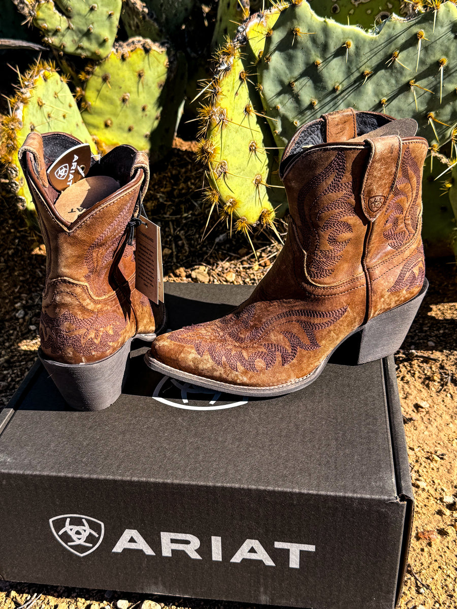 Chandler Booties – Just Peachy Double Wide Designs