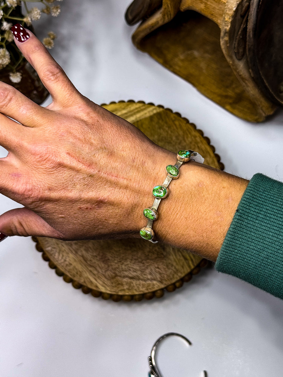 Multi-Stone Sonoran Cuff – Just Peachy Double Wide Designs