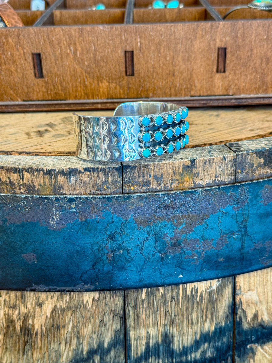 Tres Cuff – Just Peachy Double Wide Designs