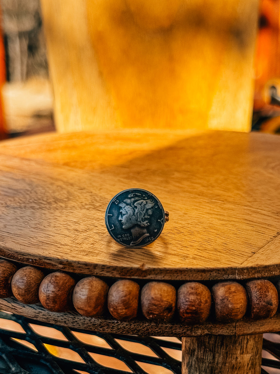 Liberty Dime Ring – Just Peachy Double Wide Designs