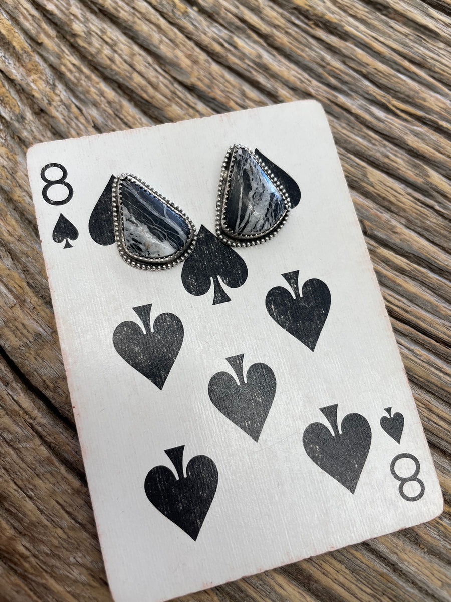 Bryndle Studs – Just Peachy Double Wide Designs