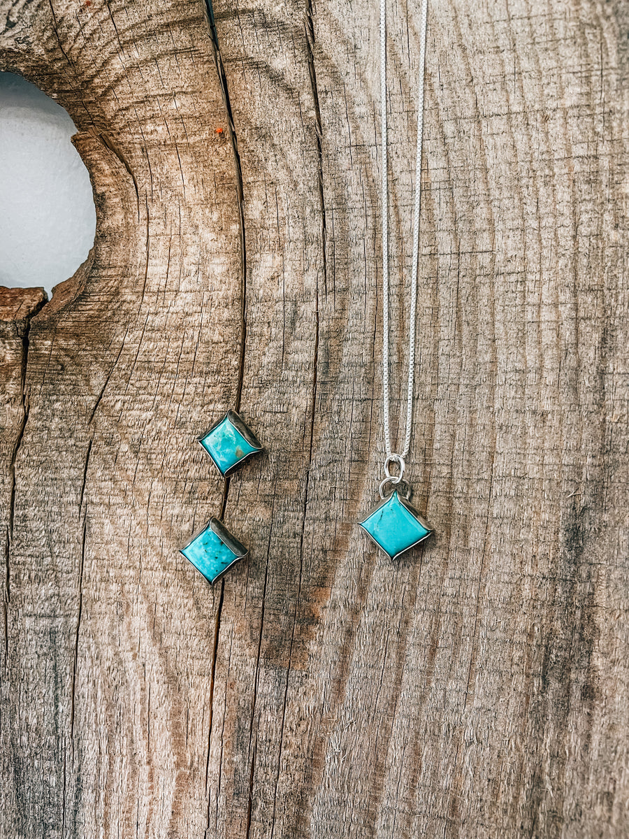 Doc Holiday Kingman Earring and Necklace Set (Made To Order) – Just ...