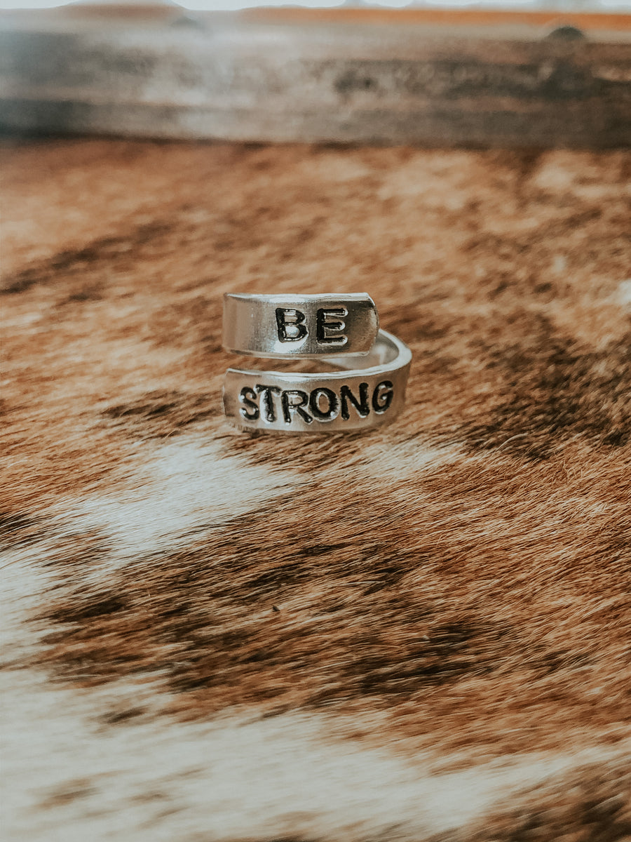 Be Strong (Made To Order) – Just Peachy Double Wide Designs
