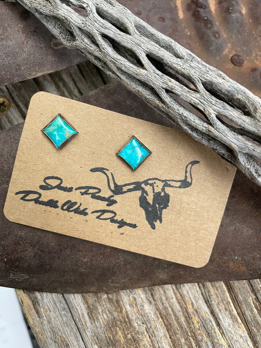 Doc Holiday Studs (Made To Order) – Just Peachy Double Wide Designs